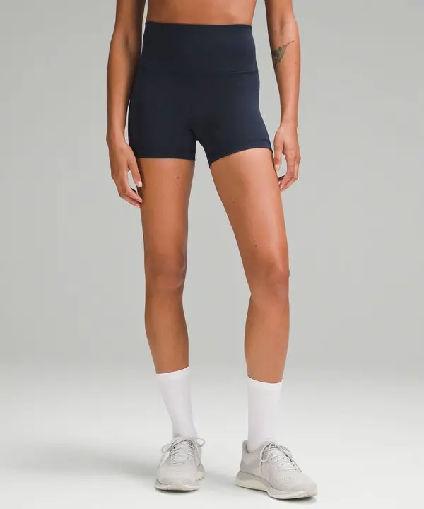 Lululemon Wunder Train High-rise 4" Short - True Navy