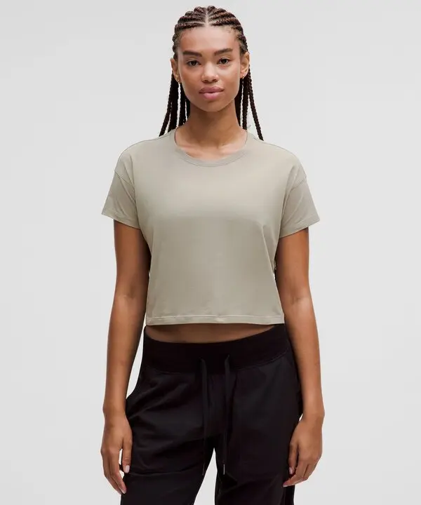 Lululemon Cates Relaxed-fit T-shirt - Riverstone