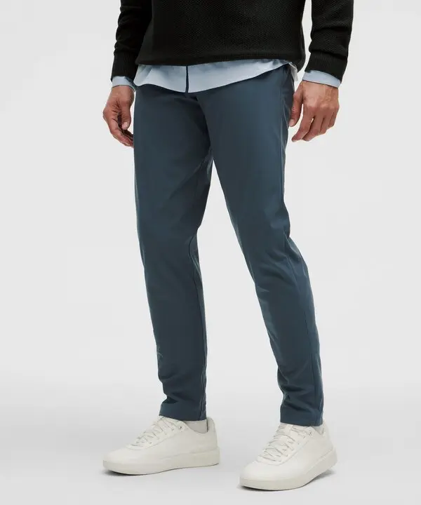 Lululemon Abc Slim-fit 5 Pocket Pant 34l - Iron Blue