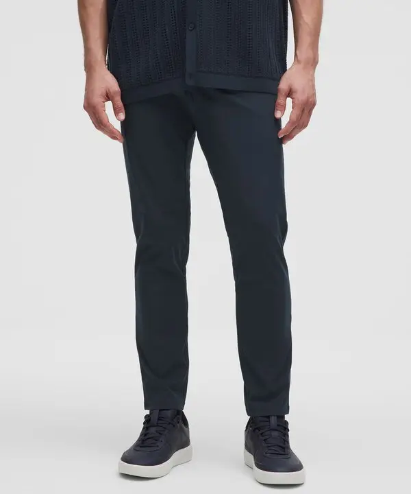 Lululemon Abc Slim-fit 5 Pocket Pant 28l - True Navy