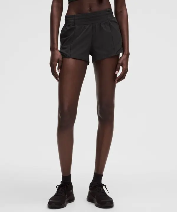 Lululemon Hotty Hot High-rise Lined Short 2.5 - Black