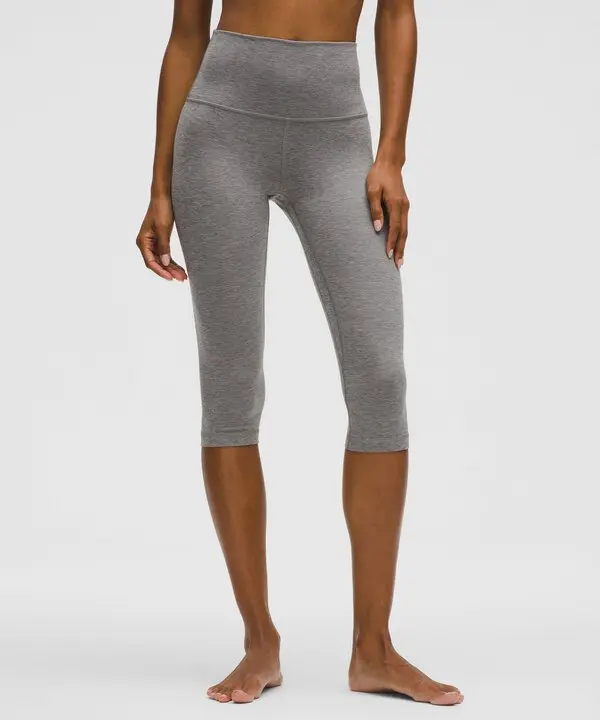Lululemon Align™ High-rise 17" Crop Leggings - Heathered Core Medium Grey