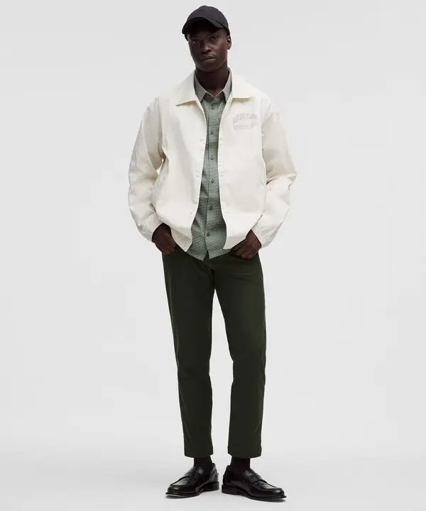 Lululemon Abc Classic-fit Five-pocket Pant 30l - Gator Green