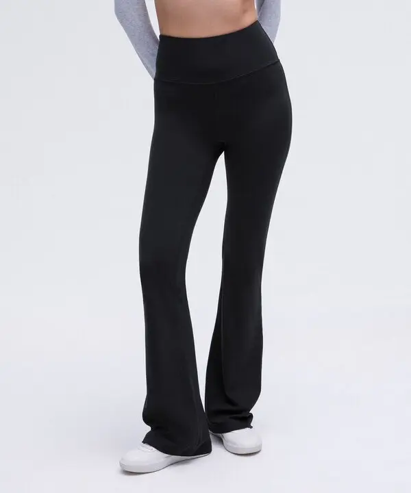 Lululemon Groove Nulu Super-high-rise Flared Pant - Black