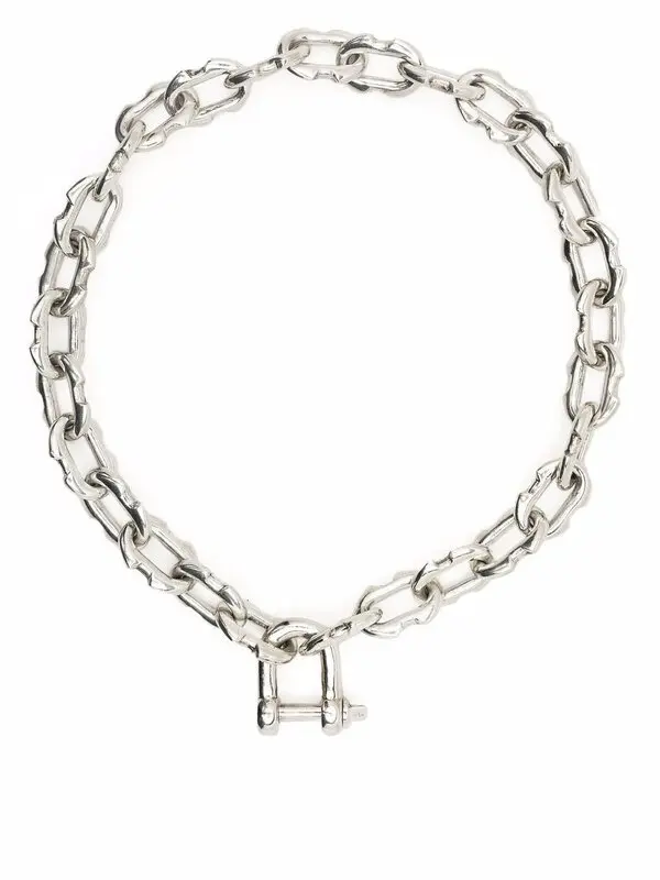 PARTS OF FOUR Charm Chain Choker Necklace