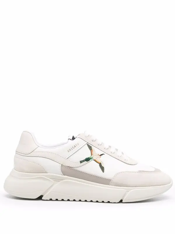 Axel Arigato Suede-panelled Low-top Sneakers