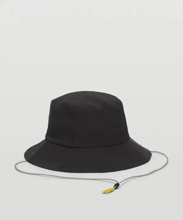 Lululemon Lab Bucket Hat With Strap - Black | Editorialist display picture 3
