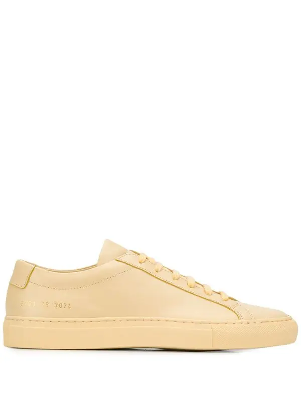 COMMON PROJECTS Original Achilles Low-top Sneakers - Yellow