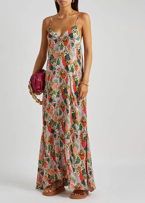 chinese dress ladies Ada One Shoulder Maxi Dress main image 1