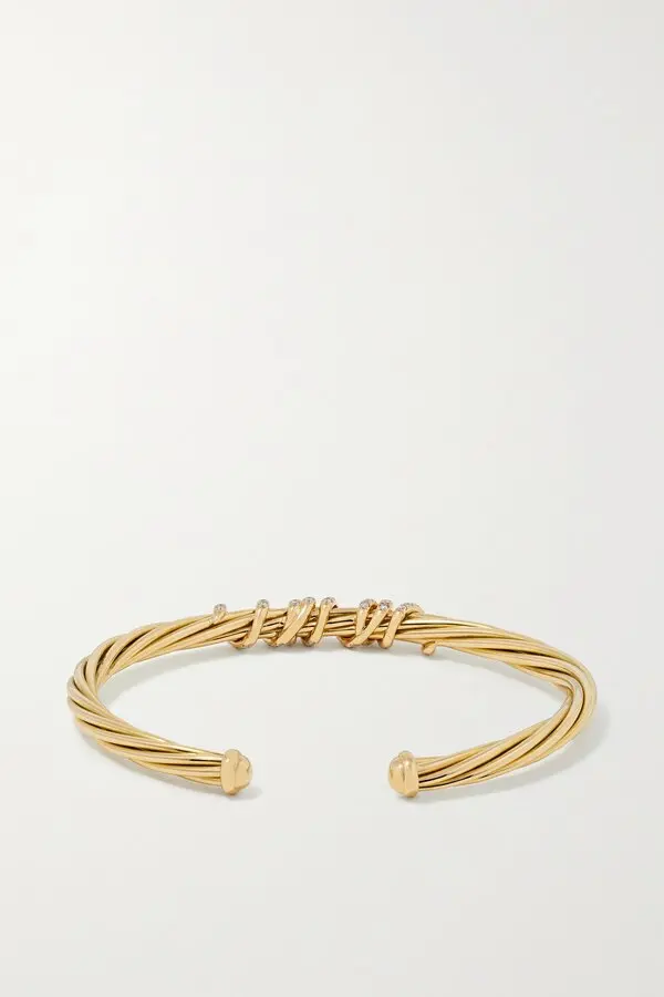 David Yurman Helena Diamond Cuff