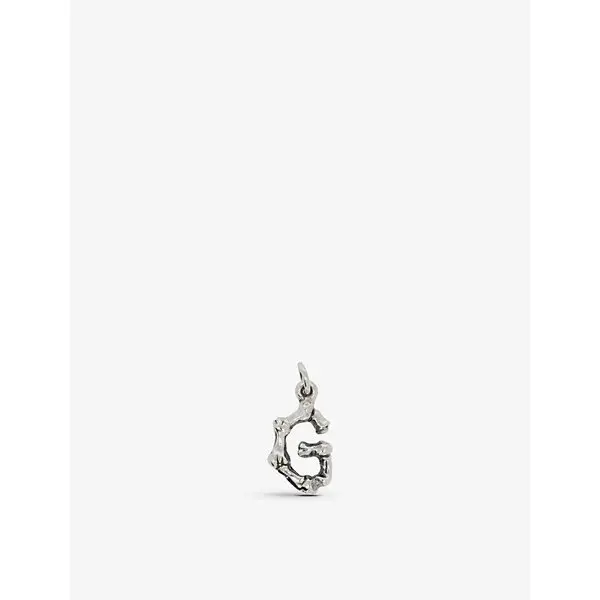 The Great Frog Alphabones G Initial Sterling- Pendant Silver