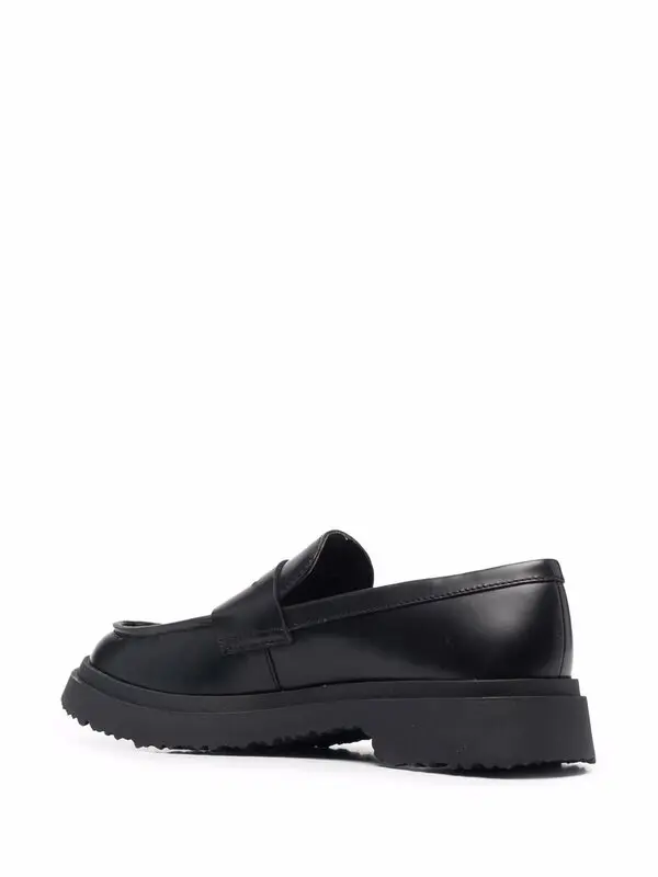 Camper Walden Leather Loafers - Black