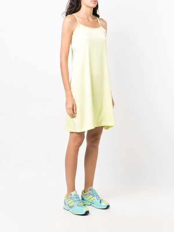 satin dress adidas Adidas satin-panelled Slip Dress | Black