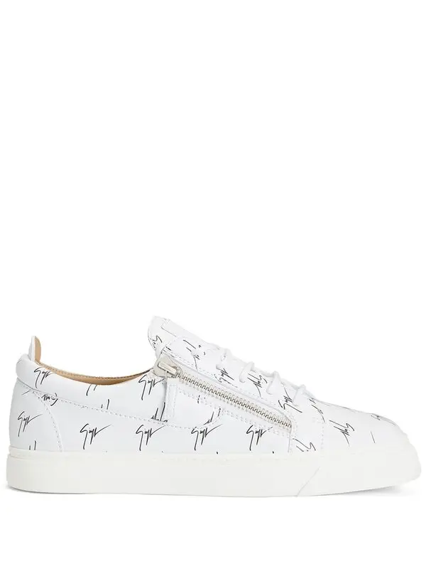 GIUSEPPE ZANOTTI Frankie Logo-print Sneakers