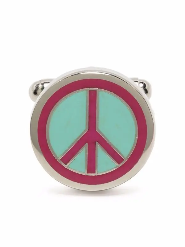 Paul Smith Peace Enamel Cufflinks