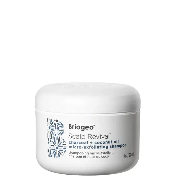 BRIOGEO Scalp Revival™ Charcoal + Coconut Oil Micro-exfoliating Scalp Scrub Shampoo 8 Oz - One-color