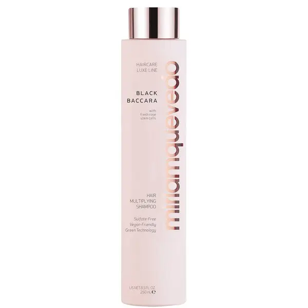 Miriam Quevedo Black Baccara With Fresh Rose Stem Cells Hair Multiplying Shampoo