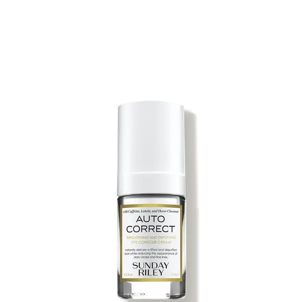 Sunday Riley Auto Correct Brightening And Depuffing Eye Contour Cream 0.5 Fl. Oz - One-color