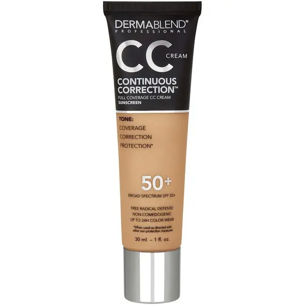 DERMABLEND Continuous Correction Cc Cream Spf 50 1 Fl. Oz - 43n Medium 3