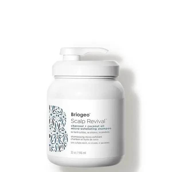 BRIOGEO Scalp Revival™ Charcoal + Coconut Oil Micro-exfoliating Scalp Scrub Shampoo 32 Oz
