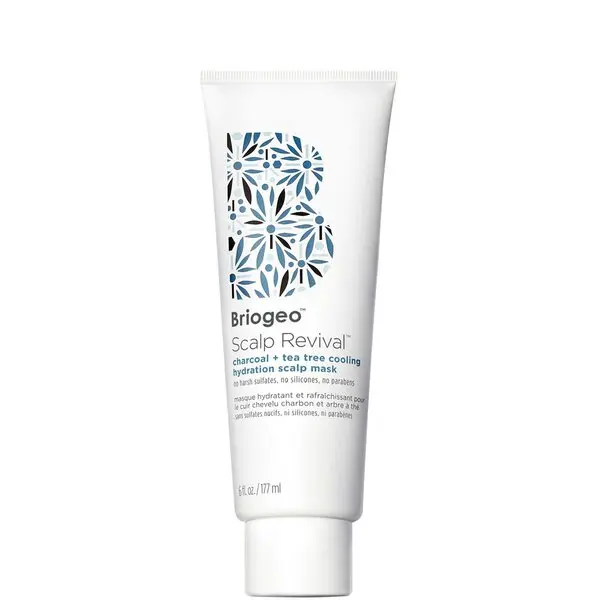 BRIOGEO Scalp Revival™ Charcoal + Tea Tree Cooling Hydration Mask For Dry, Itchy Scalp 6 Oz - One-color