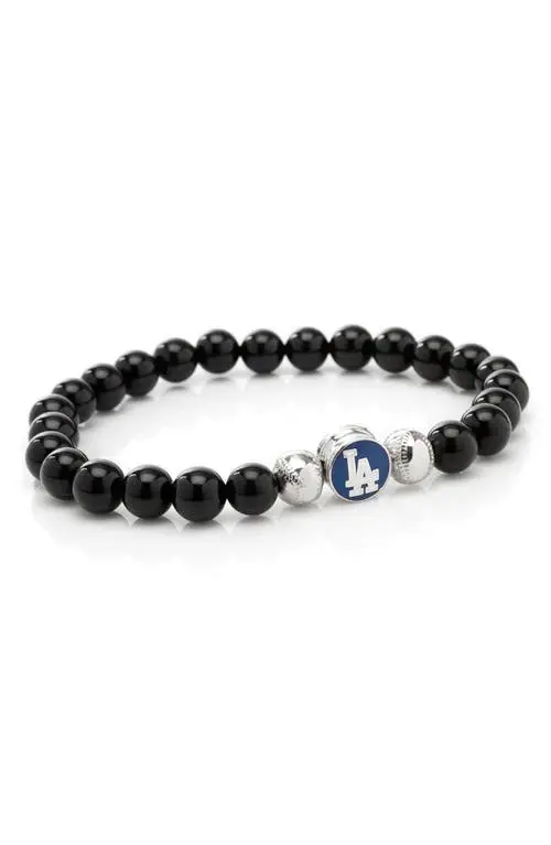 CUFFLINKS, INC. Beaded Bracelet - La Dodgers