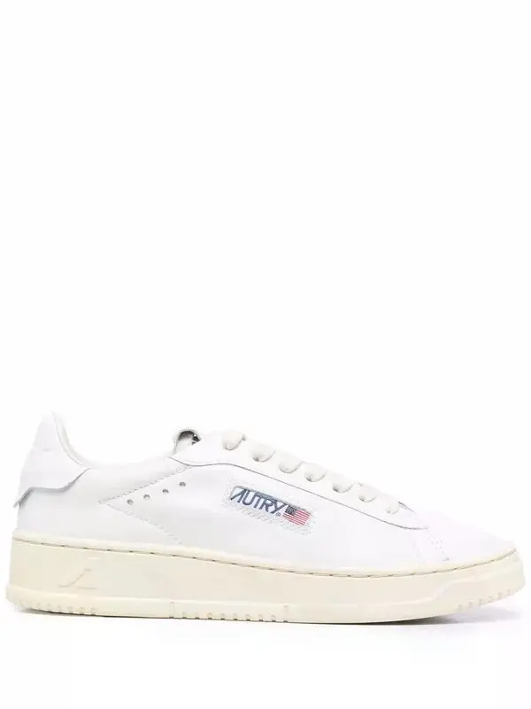 AUTRY Logo-print Sneakers - White
