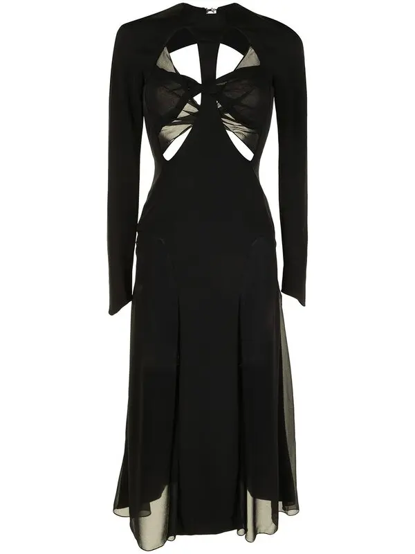 dion lee godet pleat dress Dion Lee Godet Pleat Mini Dress