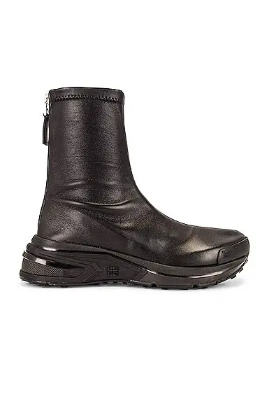 Givenchy Giv 1 Sock Leather Sneakers In Black - 44% Off  display picture 2