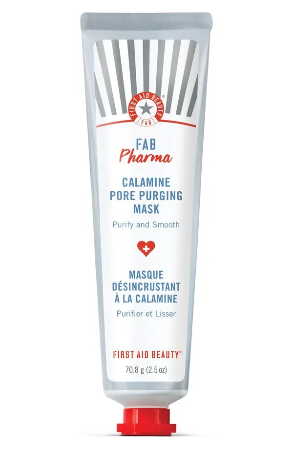 FIRST AID BEAUTY Pharma Calamine Pore Purging Face Mask - No Color ...