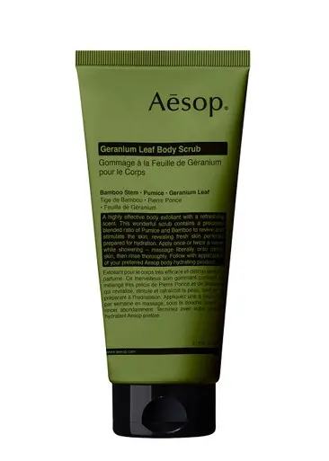 Aesop Geranium Leaf Body Scrub Body Scrub, Geranium Leaf Oil - N/a