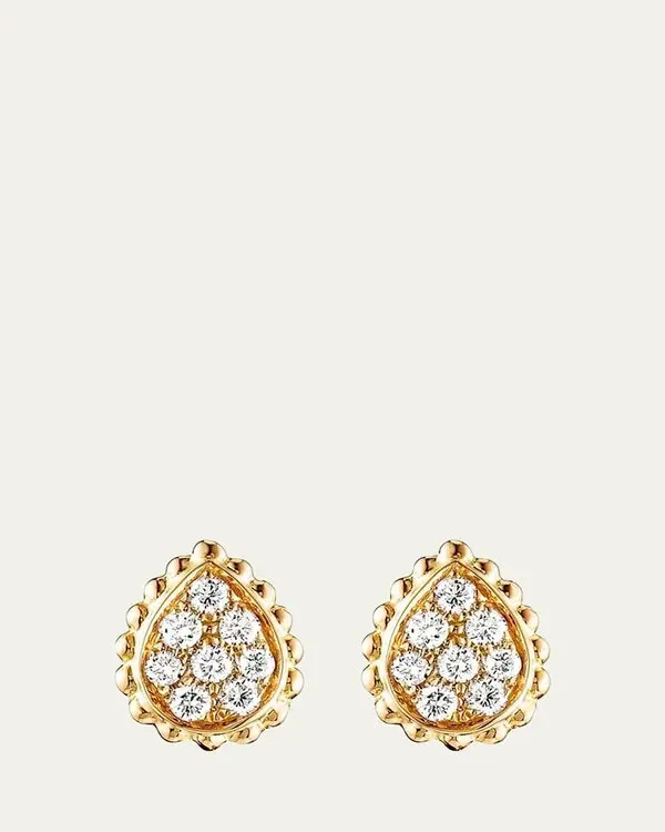 Boucheron Serpent Bohème Diamond Stud Earrings - One-color