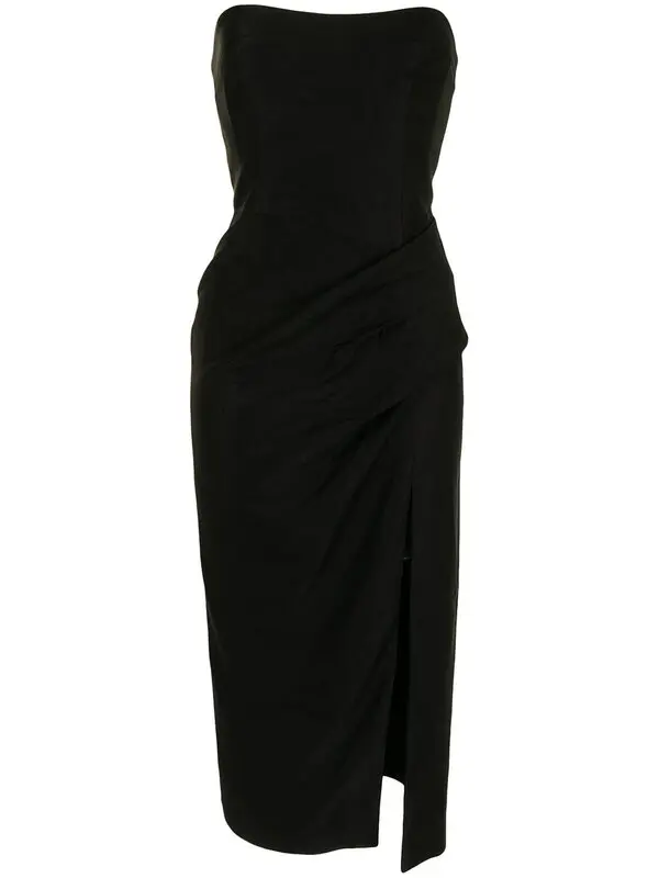 black dress top Elegant Anne Maxi Dress main image 1