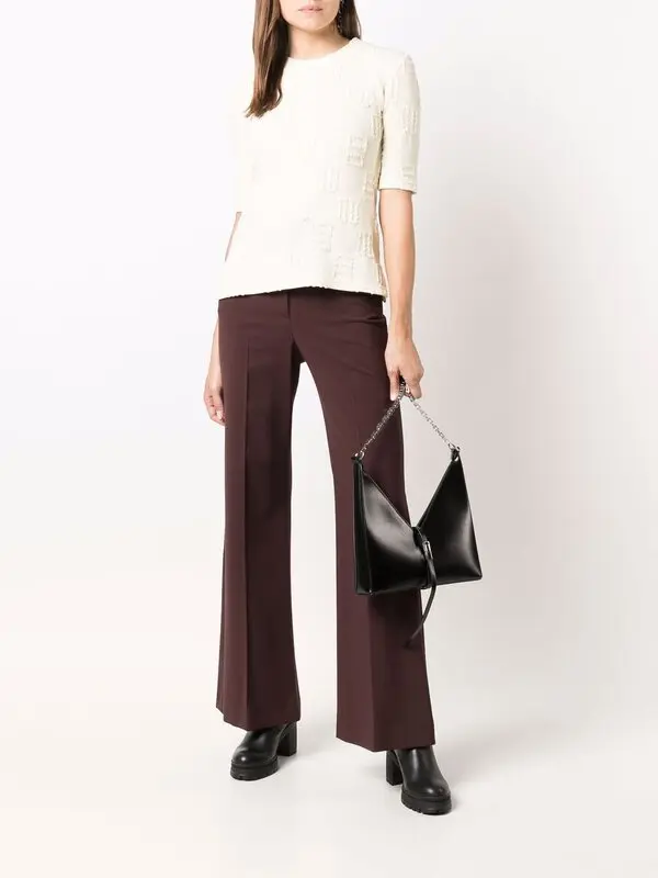 AMBUSH Monogram-pattern T-shirt - Neutrals
