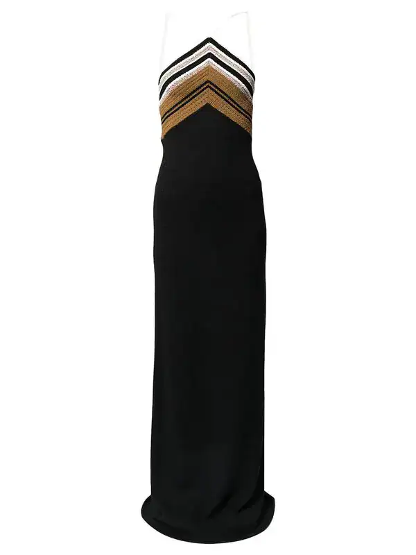 proenza schouler knit halter dress PROENZA SCHOULER WHITE LABEL HALTER KNIT JERSEY DRESS BLACK size Small NEW  !!