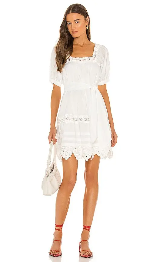 knee length dresses for ladies Cleobella Thora Mini Dress Monaco / M
