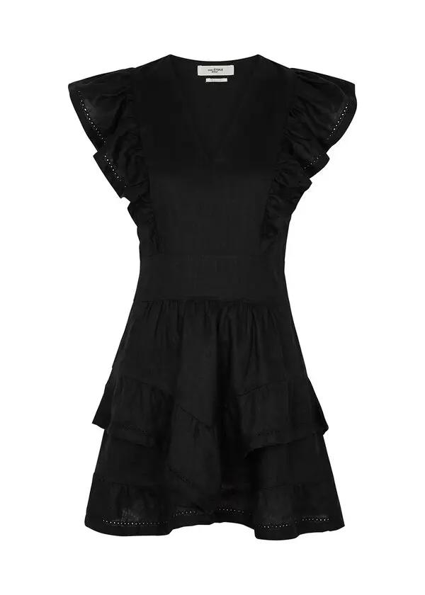chinese dress ladies Isabel Marant Marielle Draped Cotton Jersey Dress main image 0