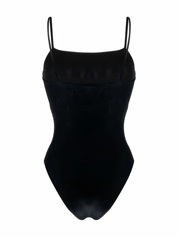 Balmain Bandeau One-piece Swimsuit