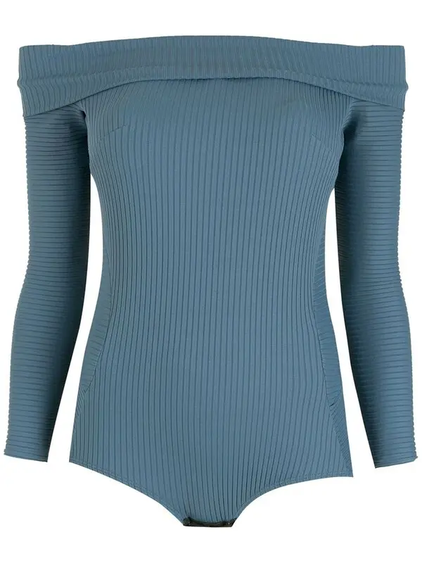 AMIR SLAMA Off-shoulder Bodysuit