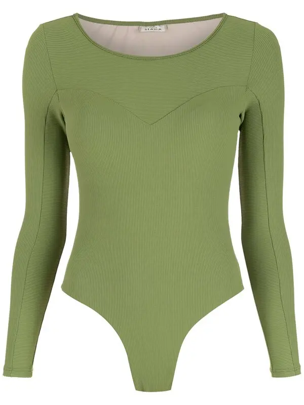 AMIR SLAMA Long Sleeve Bodysuit