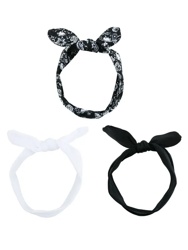AMIR SLAMA Pack Of 3 Headbands