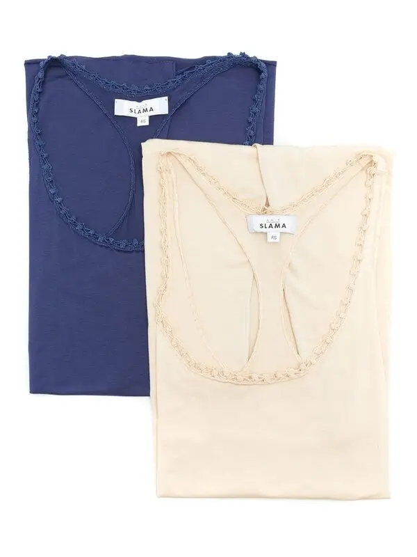 AMIR SLAMA Two-pack Tank Top