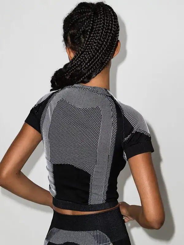 Buy MISBHV Sport Active Seamless Logo Top - Black At 72% Off