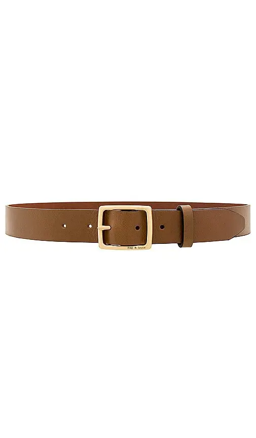Rag & Bone Boyfriend Belt - Chestnut
