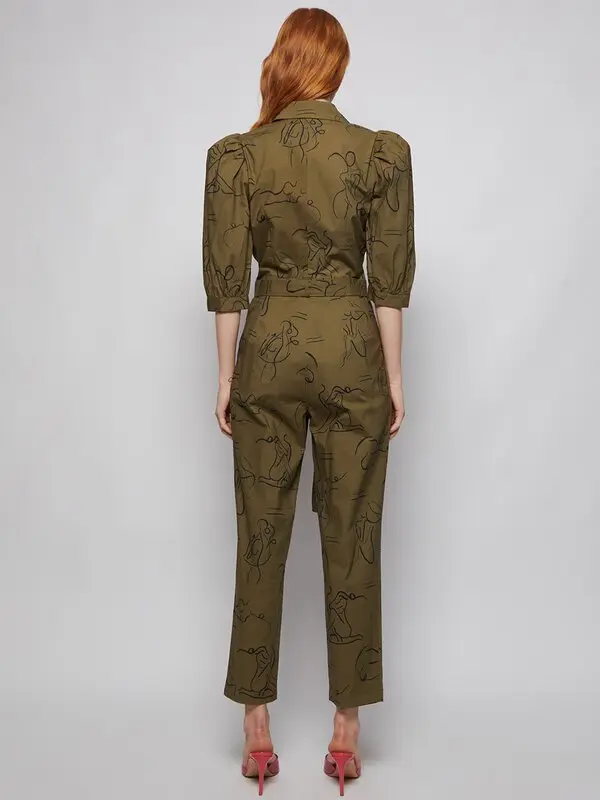 Lhd Casitas Jumpsuit - Army Green