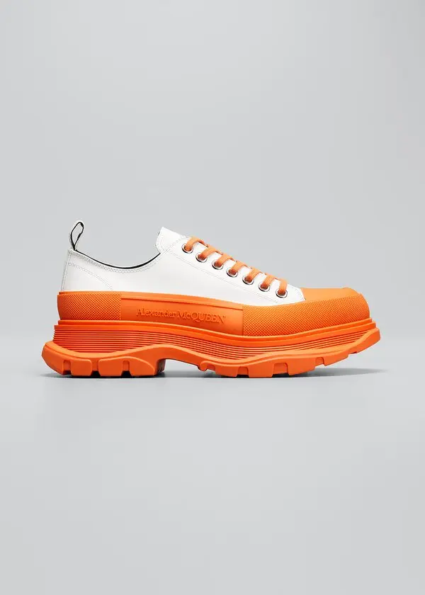 Tread Slick Alexander Mcqueen Sneakers Orange Alexander Mcqueen