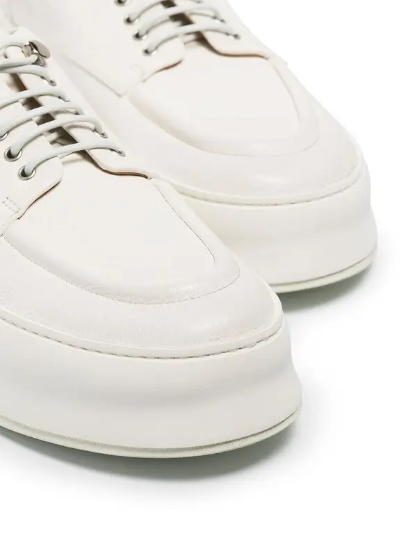 Marsèll Cassapana Leather Derby Shoes - White