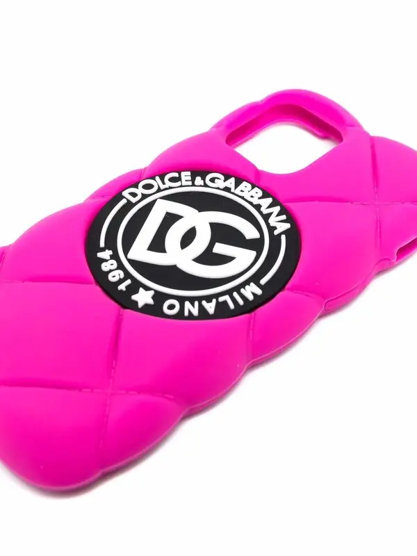 Dolce & Gabbana ピンク iPhoneケース Dolce & Gabbana Quilted Iphone 12 Pro Case In Pink - 40% Off