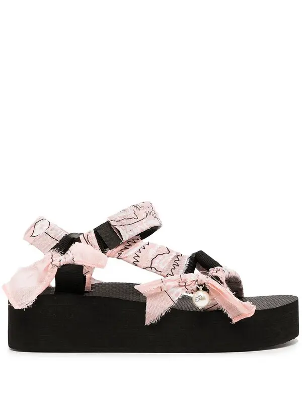 BAPY BY *A BATHING APE® X Arizona Love Trekky Sandals - Black