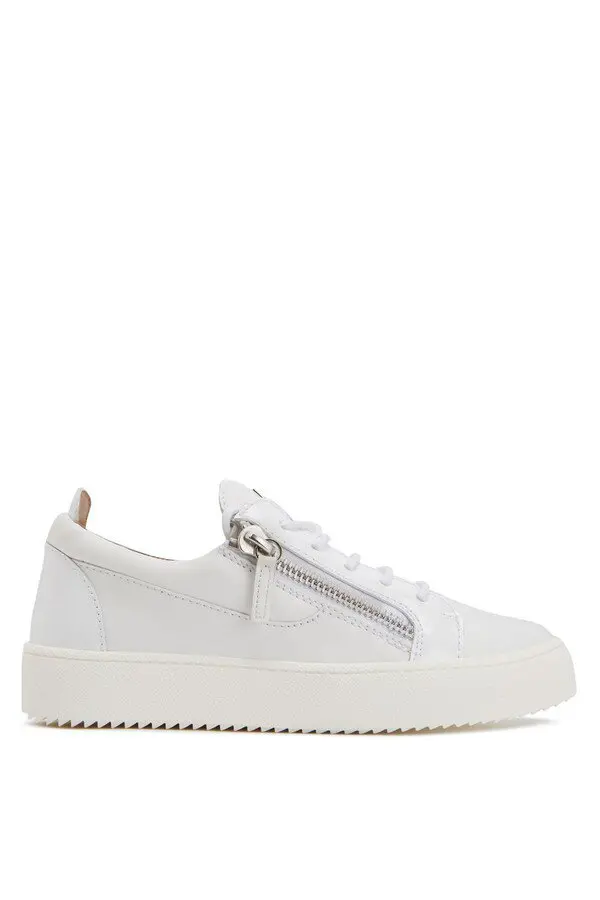 GIUSEPPE ZANOTTI Gail Leather Sneakers - White